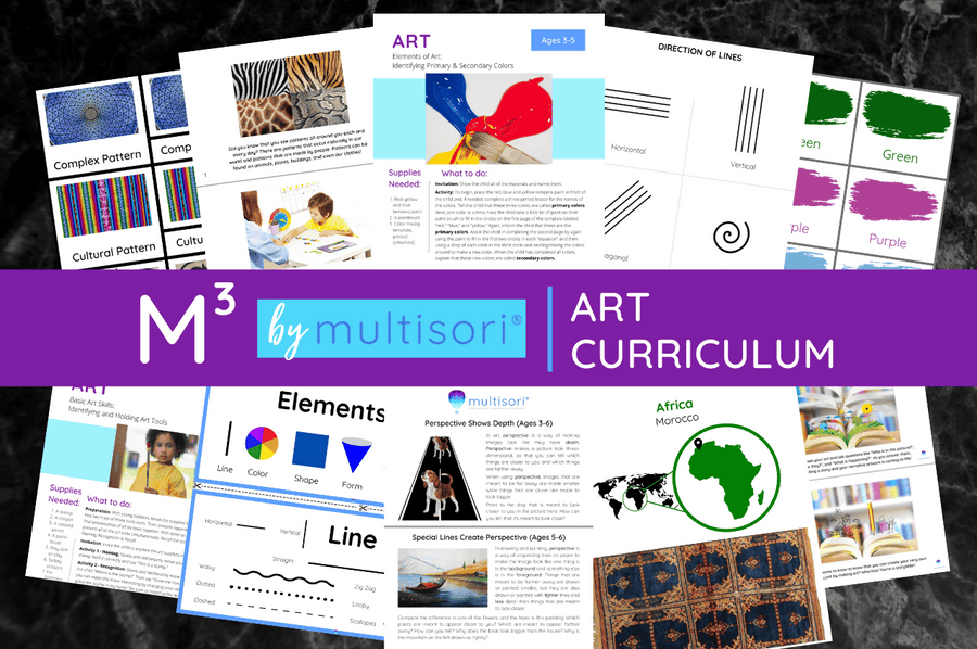 Complete Montessori Primary Curriculum For Ages 2.5-6.5 | Multisori